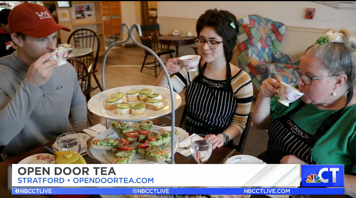 NBC CT Live Feature – Open Door Tea CT
