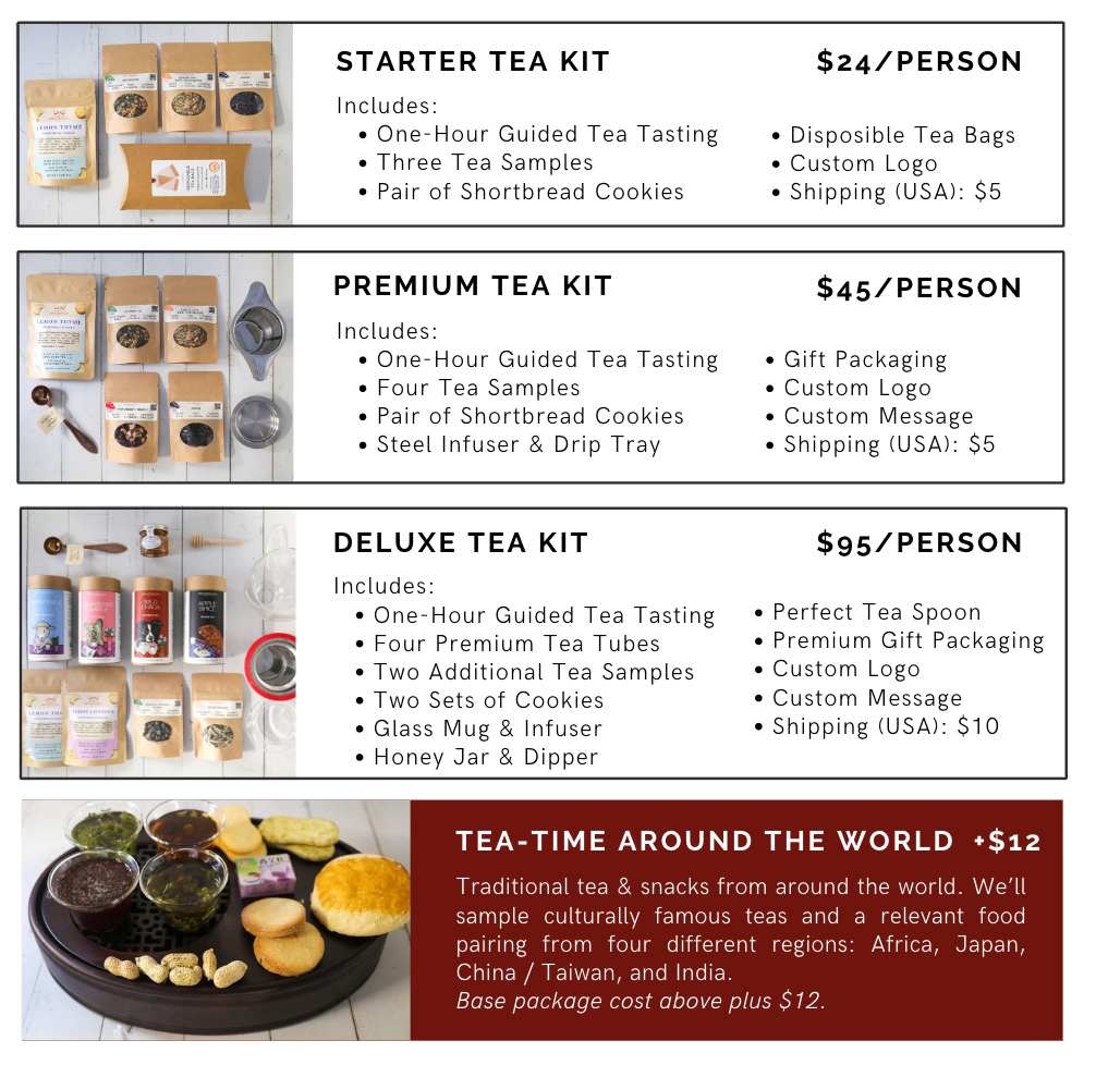 Virtual: Tea-Time Around the World – Open Door Tea CT