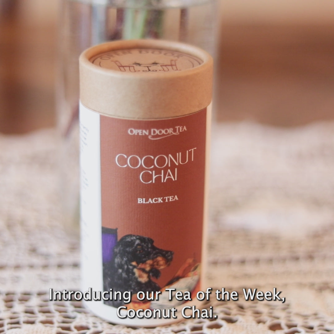 Coconut Chai | Black Tea, Loose Leaf – Open Door Tea CT